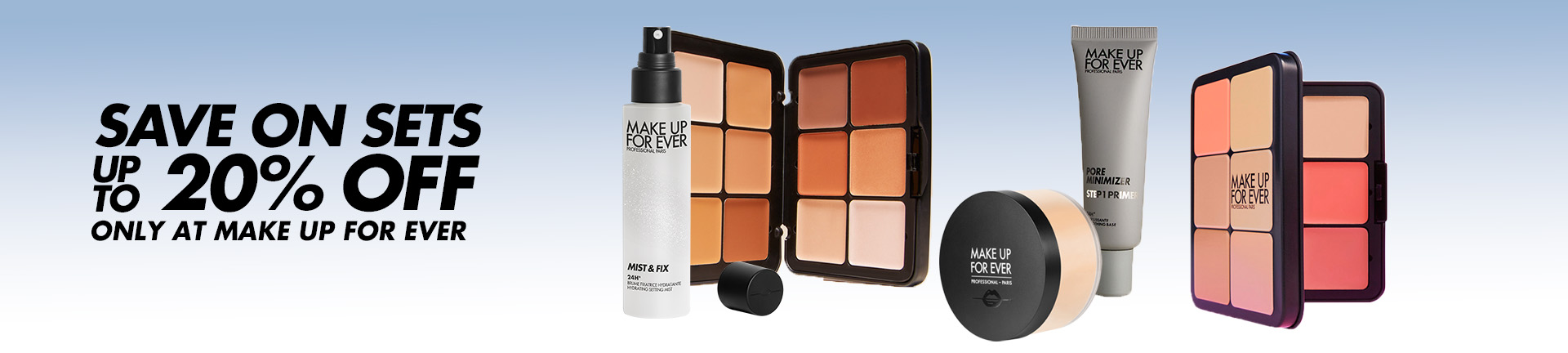 HD SKIN FACE PALETTE SETS MAKE UP FOR EVER